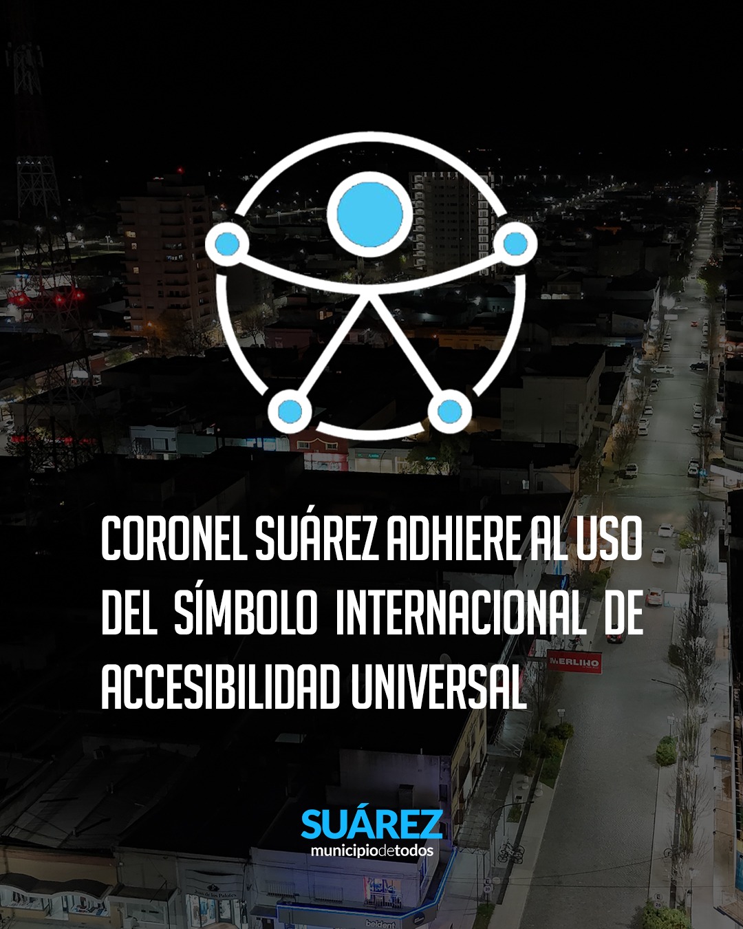 C. Suárez adhiere al uso de un símbolo internacional de accesibilidad ...